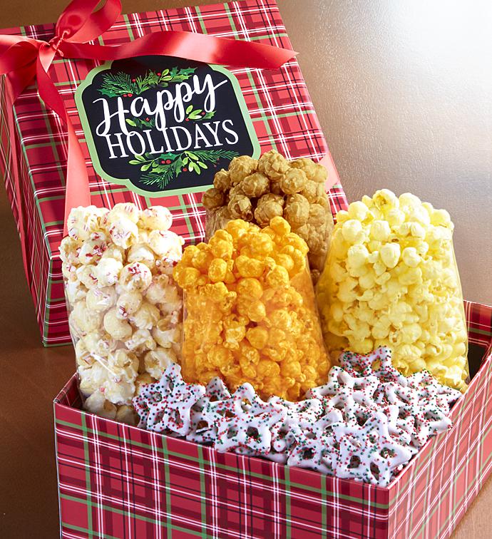 Christmas Popcorn Gifts | Christmas Popcorn Tins | The Popcorn Factory