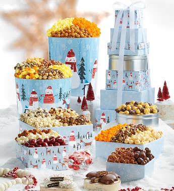 Christmas Popcorn Tins | Christmas Food Gifts | The Popcorn Factory