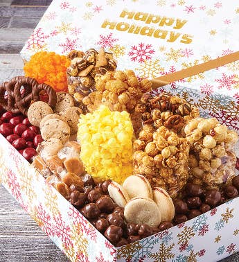 Christmas Popcorn Tins | Christmas Food Gifts | The Popcorn Factory