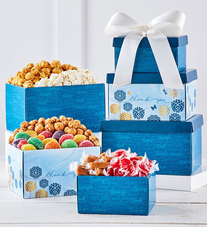 Towers | Gift Towers of Delicious Treats | The Popcorn Factory