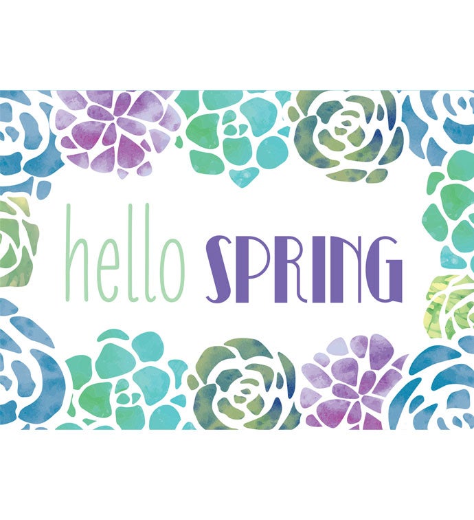 Tins With Pop® Spring Succulents The Popcorn Factory