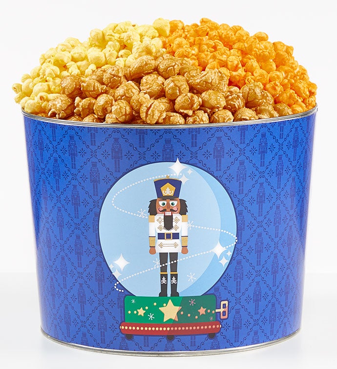 Nutcracker Cheer Popcorn Tins | The Popcorn Factory