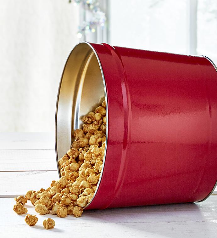 Simply Red Popcorn Tins | Flavored Popcorn Buckets | The Popcorn Factory