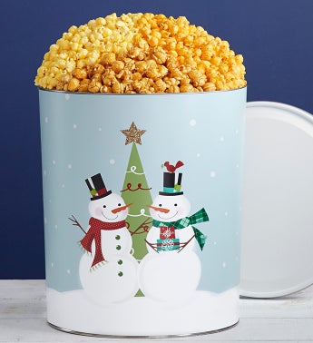 Christmas Popcorn Tins | Christmas Food Gifts | The Popcorn Factory